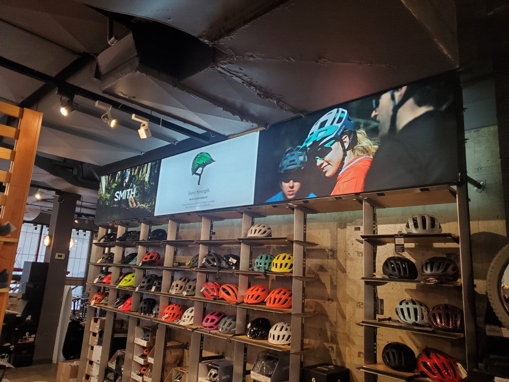 Smith Optics 16ft. light box in Edmonton. — Blast Media Inc