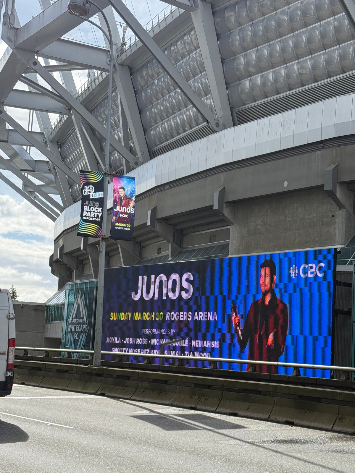 Street Pole Banners for the Junos — Blast Media Inc