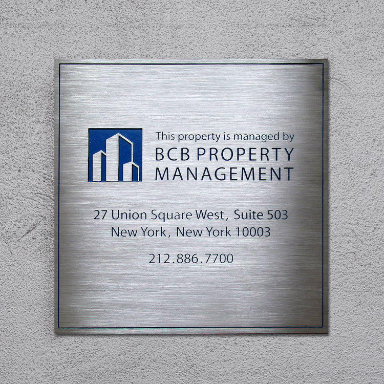 Property Signs — Blast Media Inc